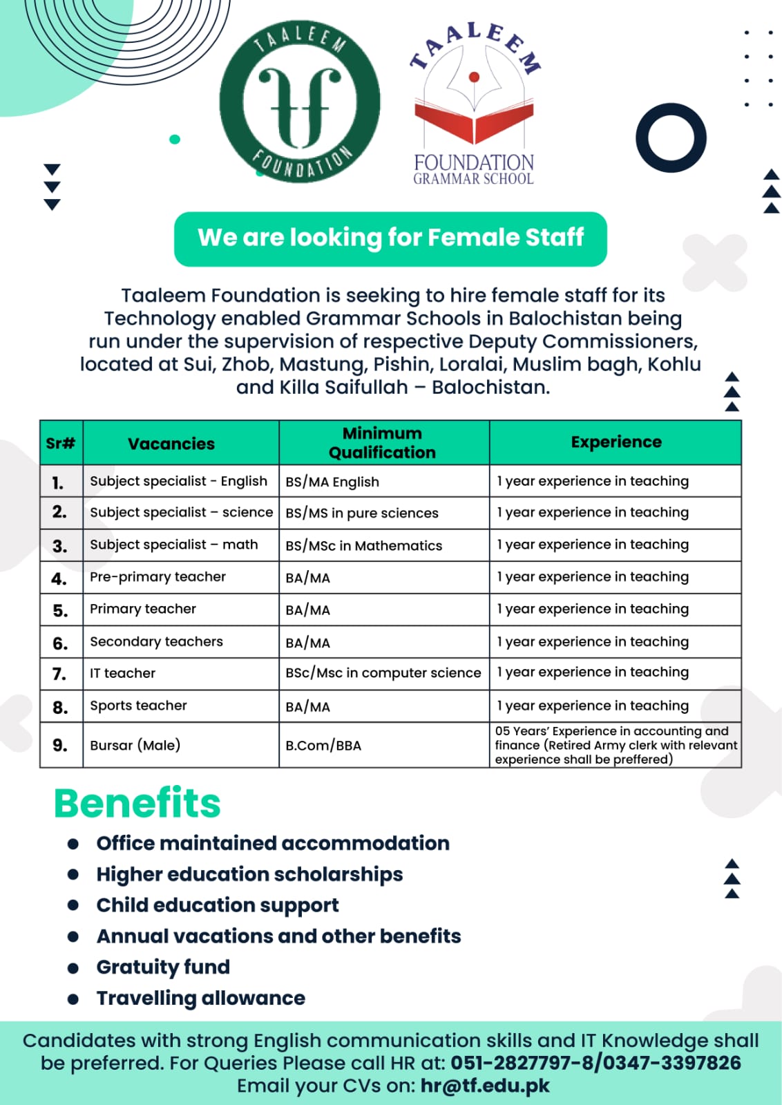 BrightSpyre | Female Teachers